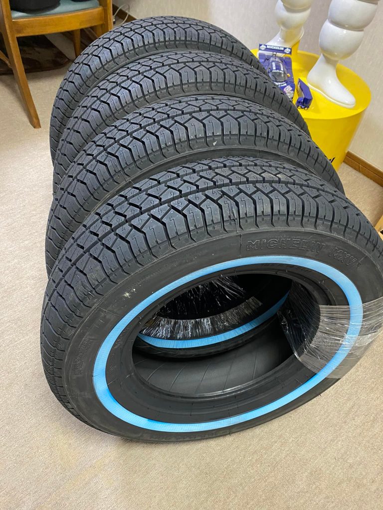 ミシュラン・MXV 185R14 90H（2cm幅のホワイトリボン） | 村上タイヤ